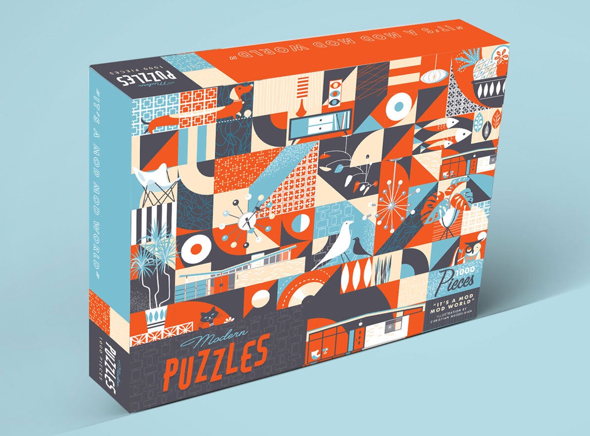 Modern Puzzles It's A Mod, Mod World | Modern Puzzles